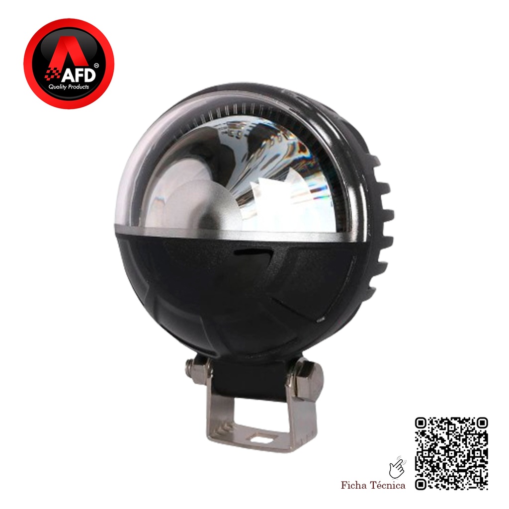 FARO LED ARCO SEGURIDAD MONTACARGA COLOR LUZ AZUL 10-80V 10W AFD-U01B | AFD