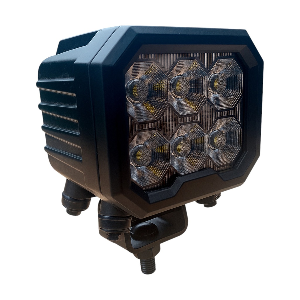 FARO TRABAJO 6 LED CREE LEDS 10W = 60W 9-32V DC 5400LM IP69K AFD-9100 ...